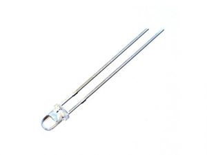 LED 3 mm Two Color (White& Red ) - Circuit Electronics