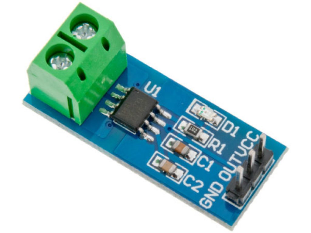 AC/DC Current Sensor Module ACS712 (5A) - Circuit Electronics