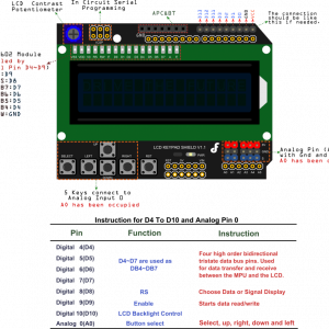 Arduino Shield "LCD Keypad Shield" - Circuit Electronics