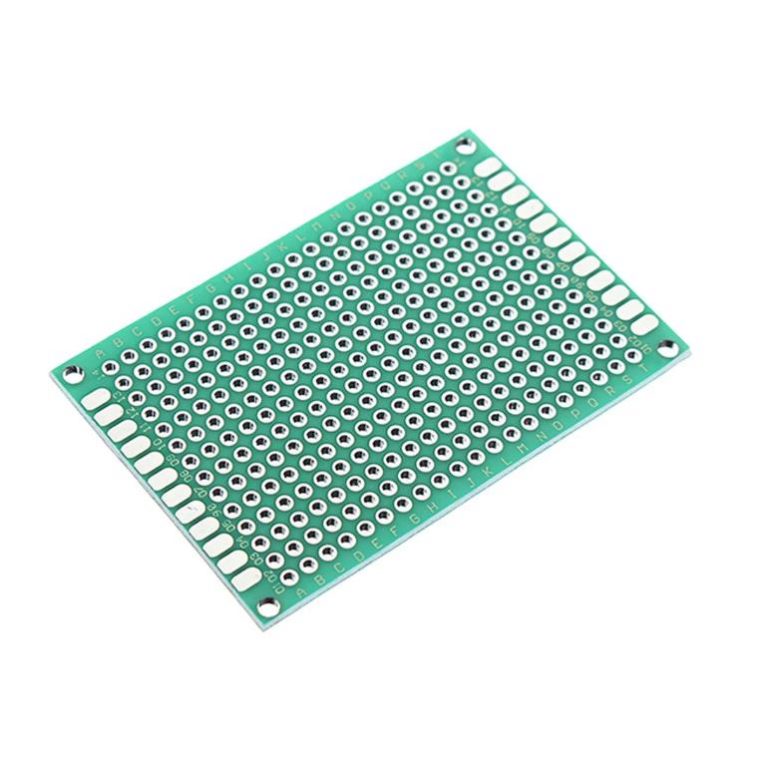 4x6 cm PCB Double - Circuit Electronics