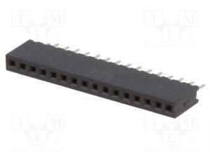 2.54mm (0.100") Pin Header Female 1×20 Straight - Circuit Electronics