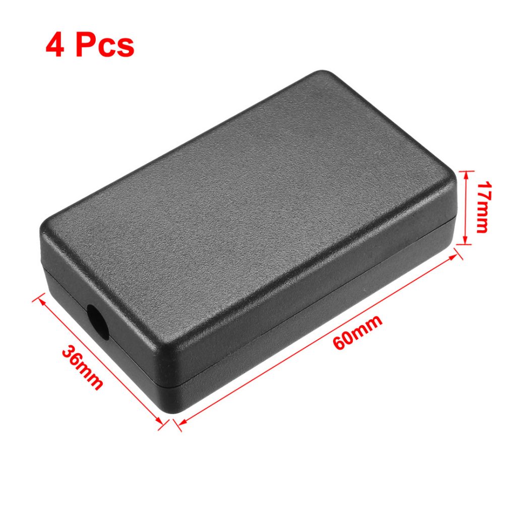 DIY Enclosure Plastic Case Black 60 x 36x 17mm - Circuit Electronics