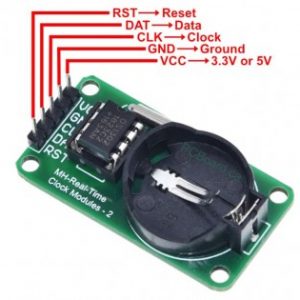 RTC 1302 Real Time Clock Module - Circuit Electronics
