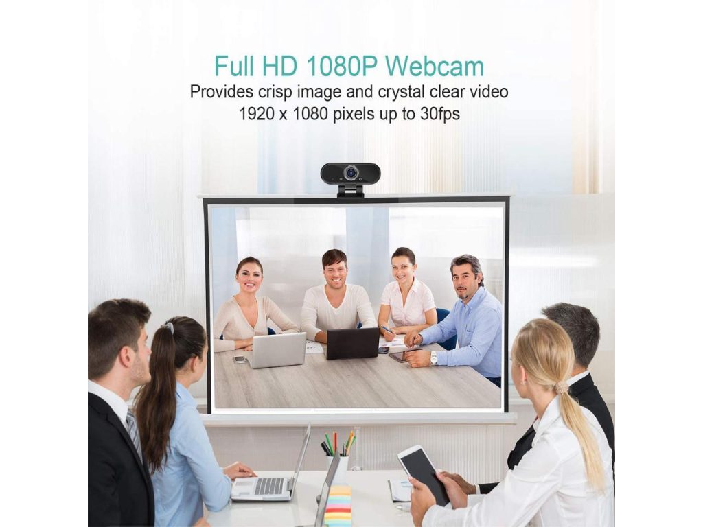 Webcam with Microphone, 1080P Full HD - Circuit Electronics