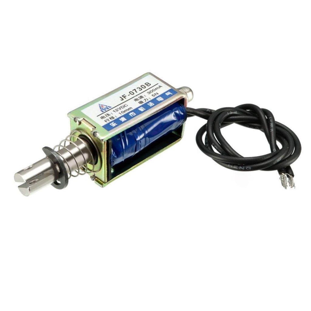 Bush Action Type Electric Linear Solenoid 12VDC - Circuit Electronics