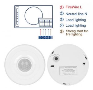 PIR Motion Sensor Switch 220V - Circuit Electronics