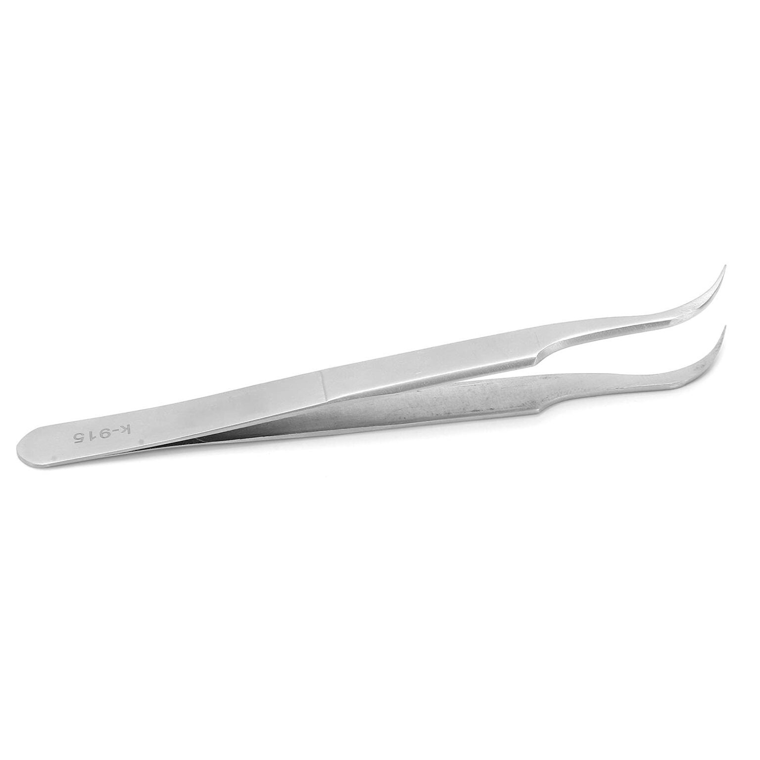 Stainless Steel Curved Tweezers (MR-15) High Quality - Circuit Electronics